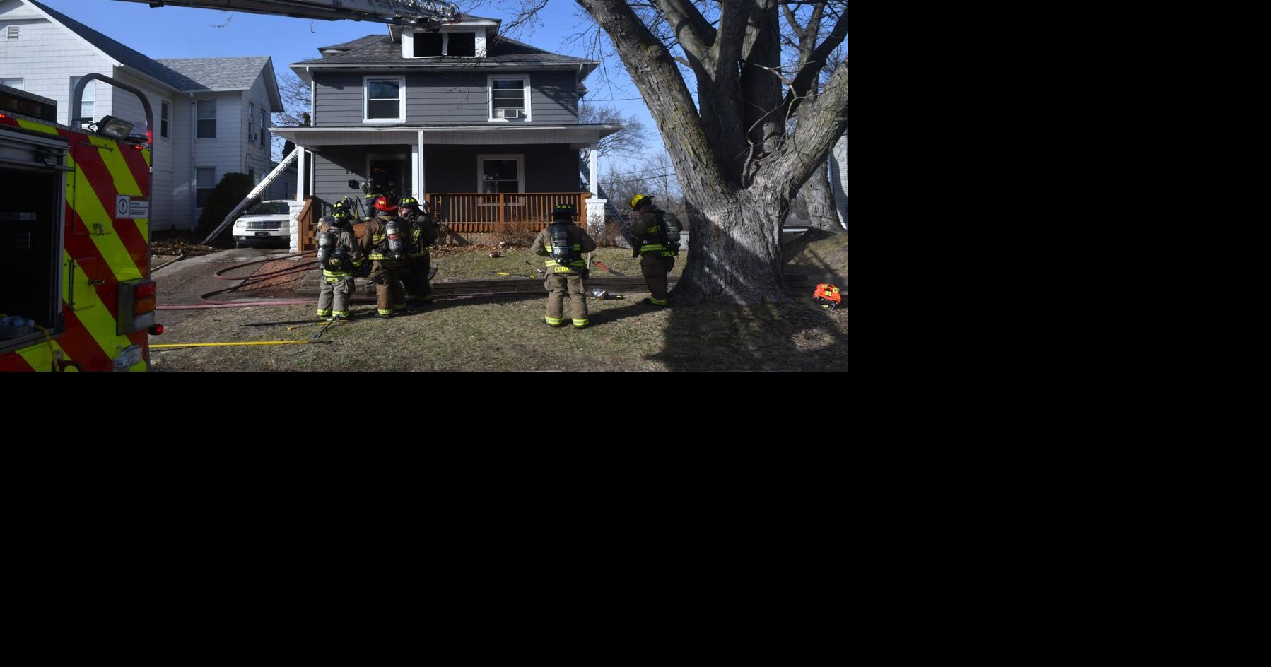 Firefighters respond to house fire in Rock Island Friday