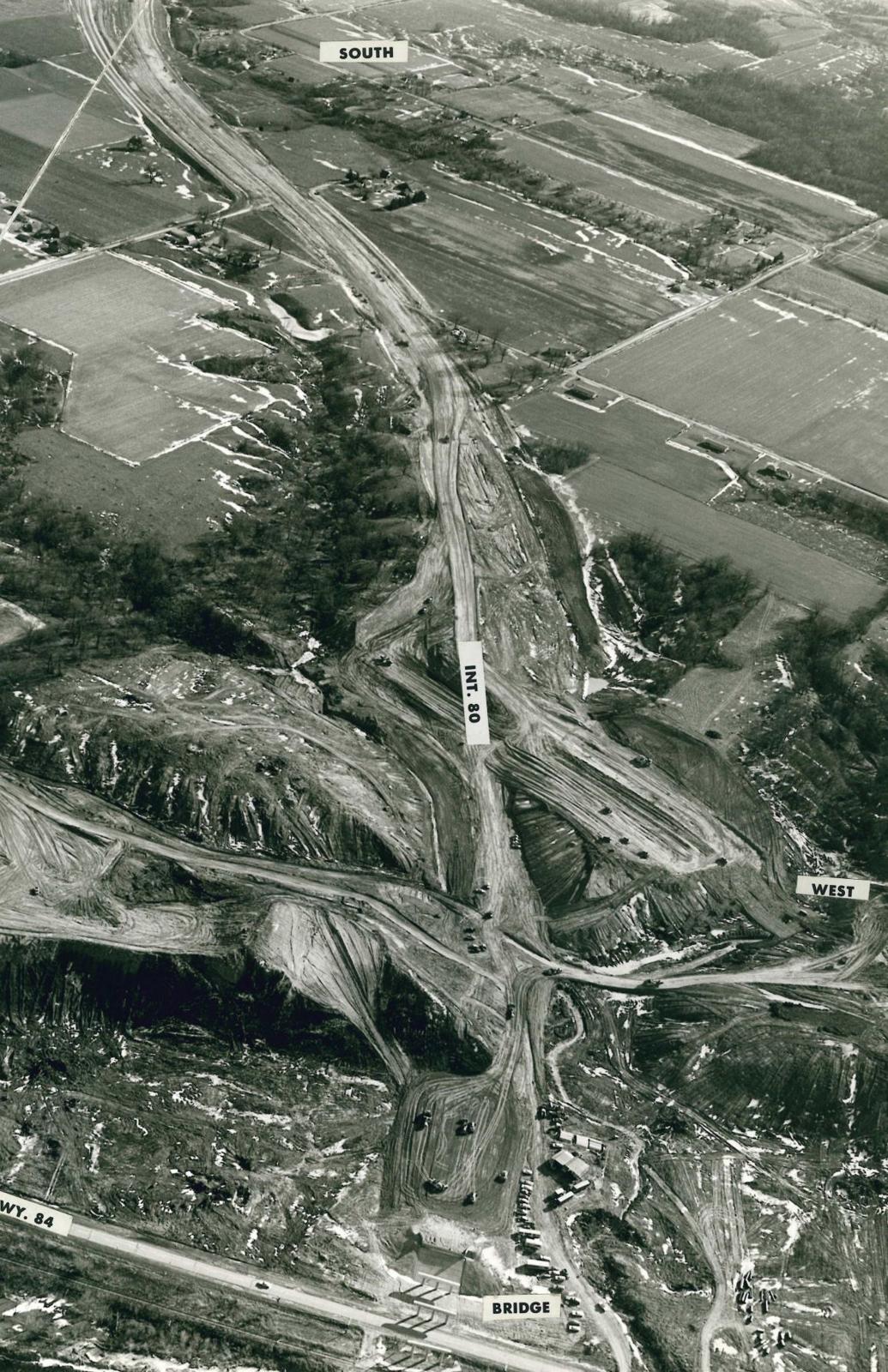 Historic photos: Building the I-80 Bridge