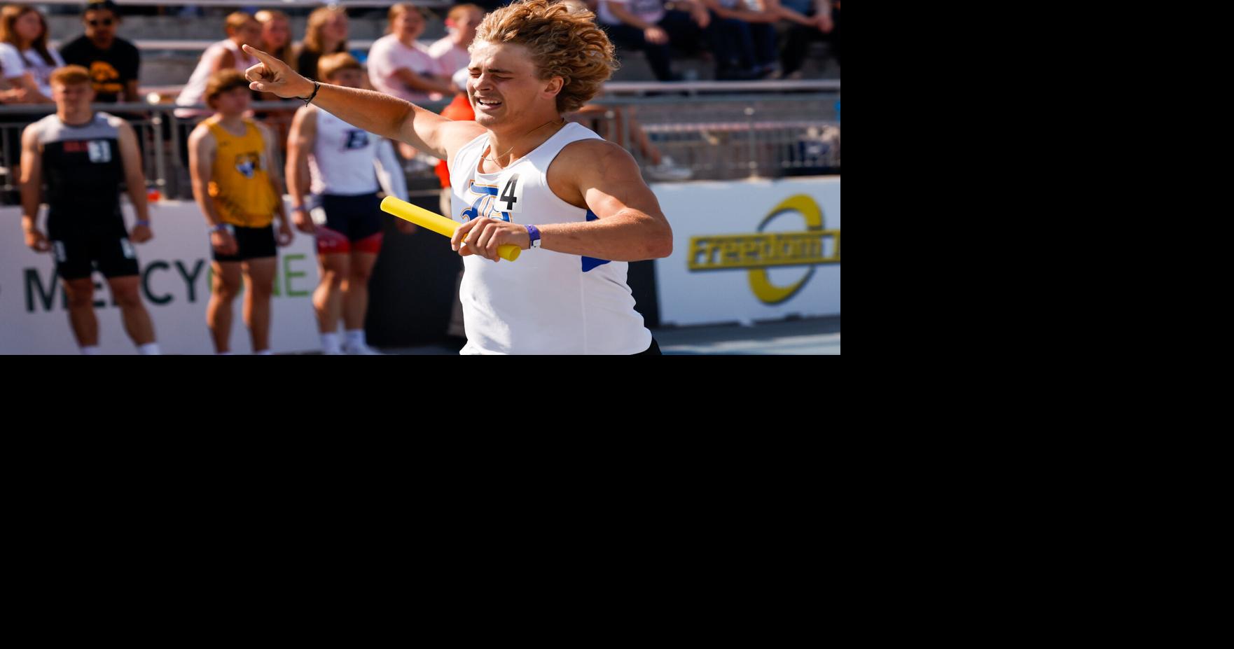 Iowa state track & field: DeLong anchors Durant to state relay title