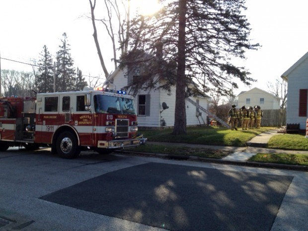 Moline home damaged by fire