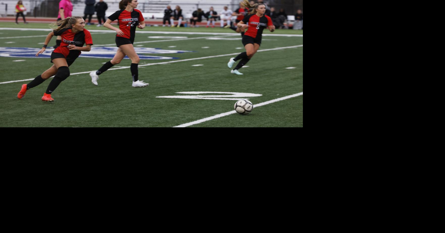 Assumption wins quarterfinal game at state soccer