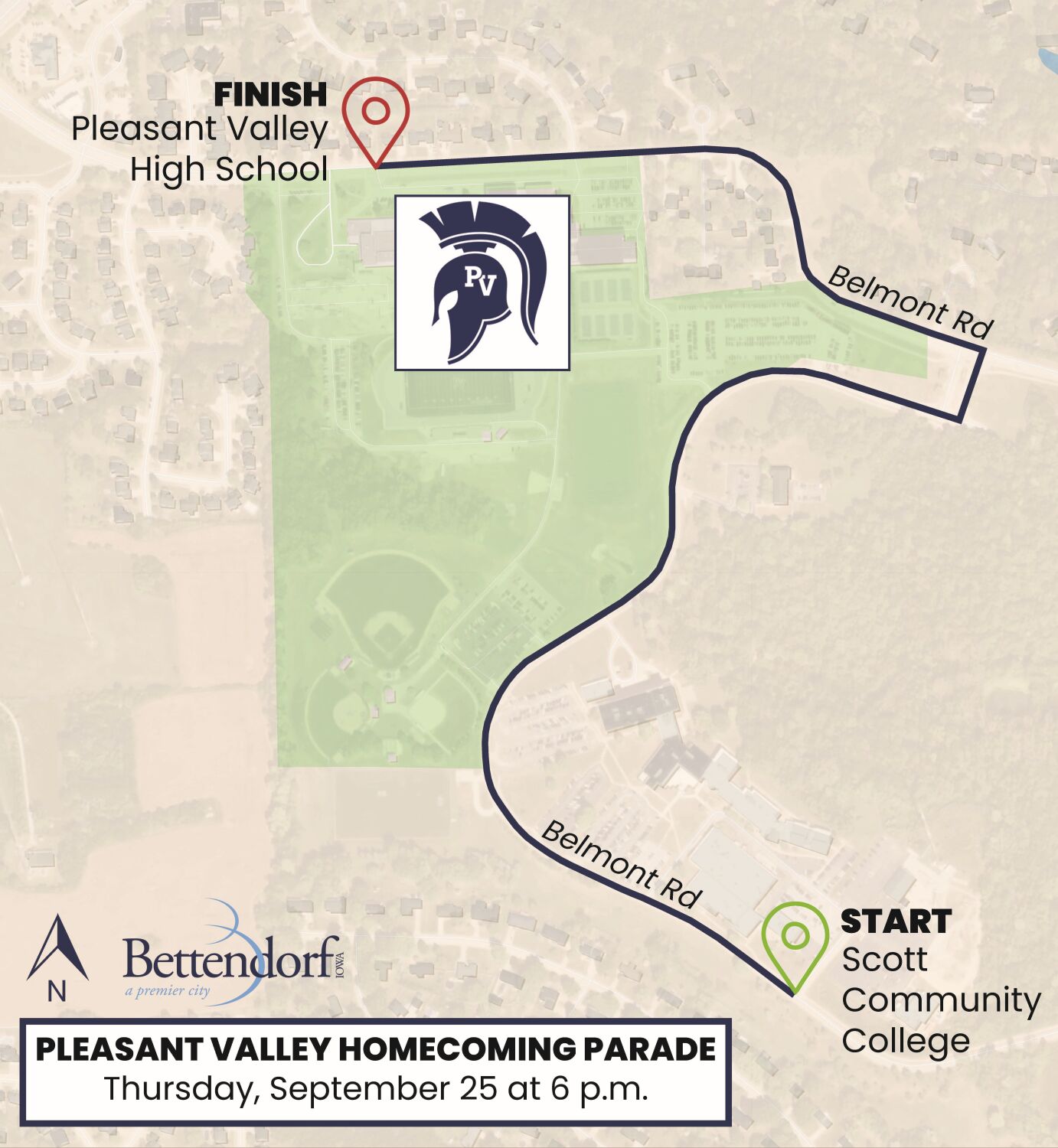 Two homecoming parades, QC Marathon to impact driving in Bettendorf