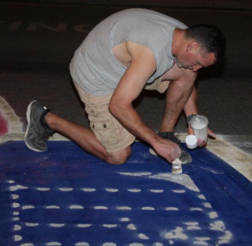 Tim Solbrig continues the tradition of painting the Quad-City Times Bix ...