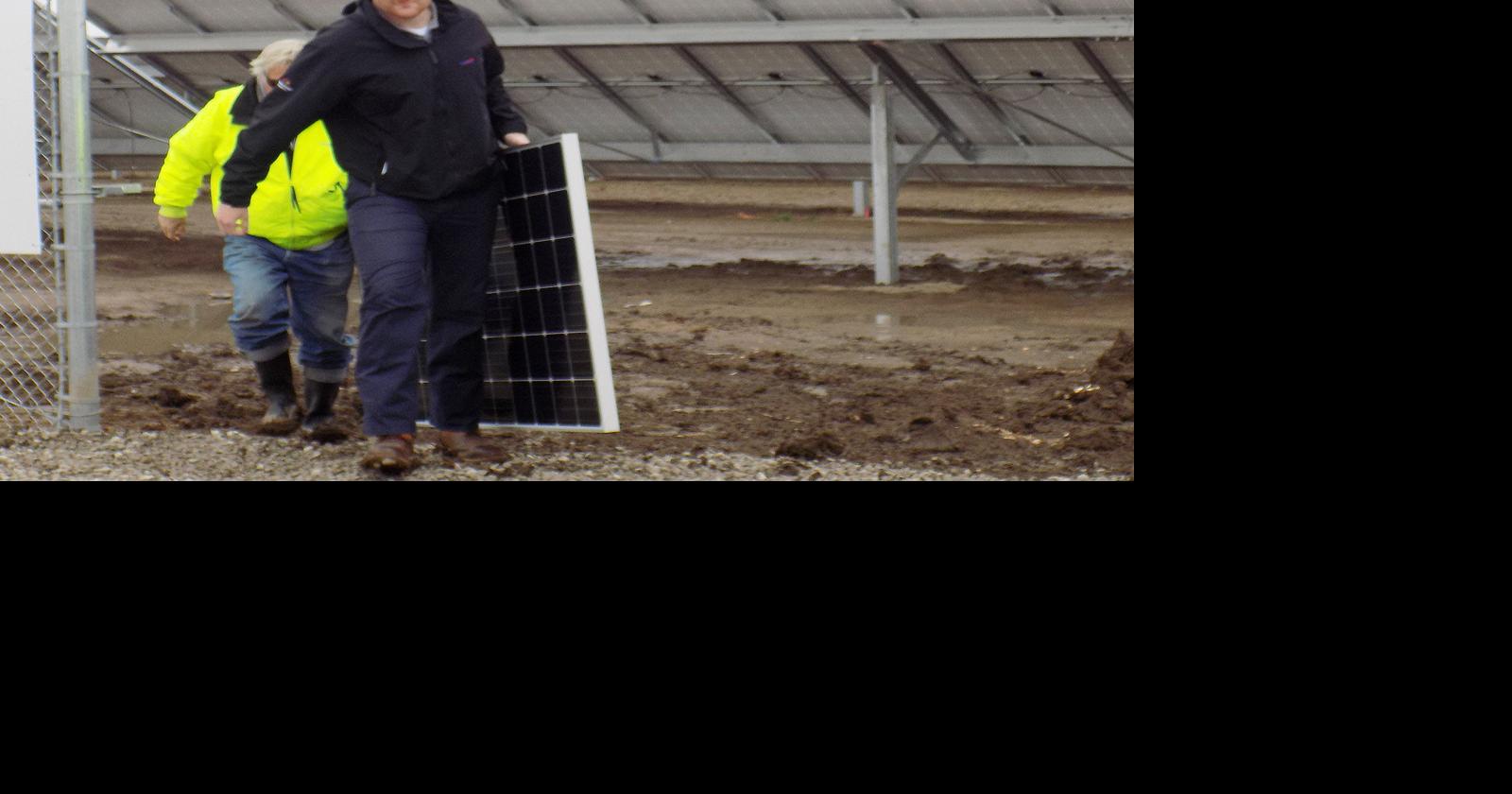 Solar site in Wilton will soon be operational