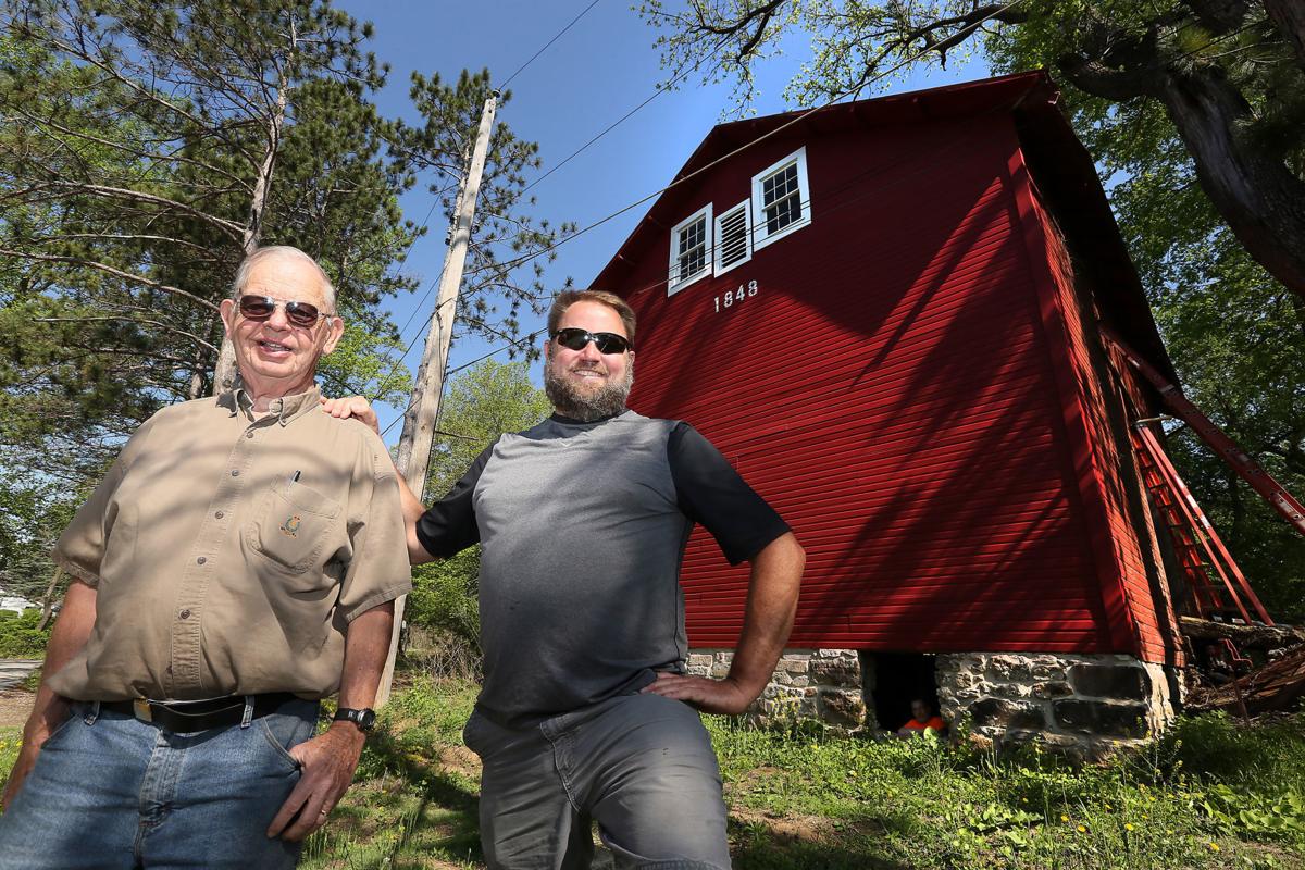 Barn 'caught in last seconds of its life'