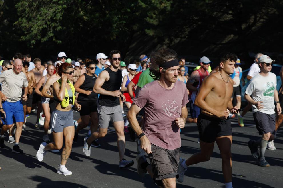 Friends run QC Times Bix 7 course each week this year