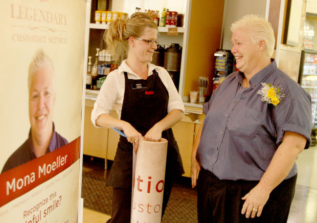 Eldridge woman honored as a top Hy-Vee employee
