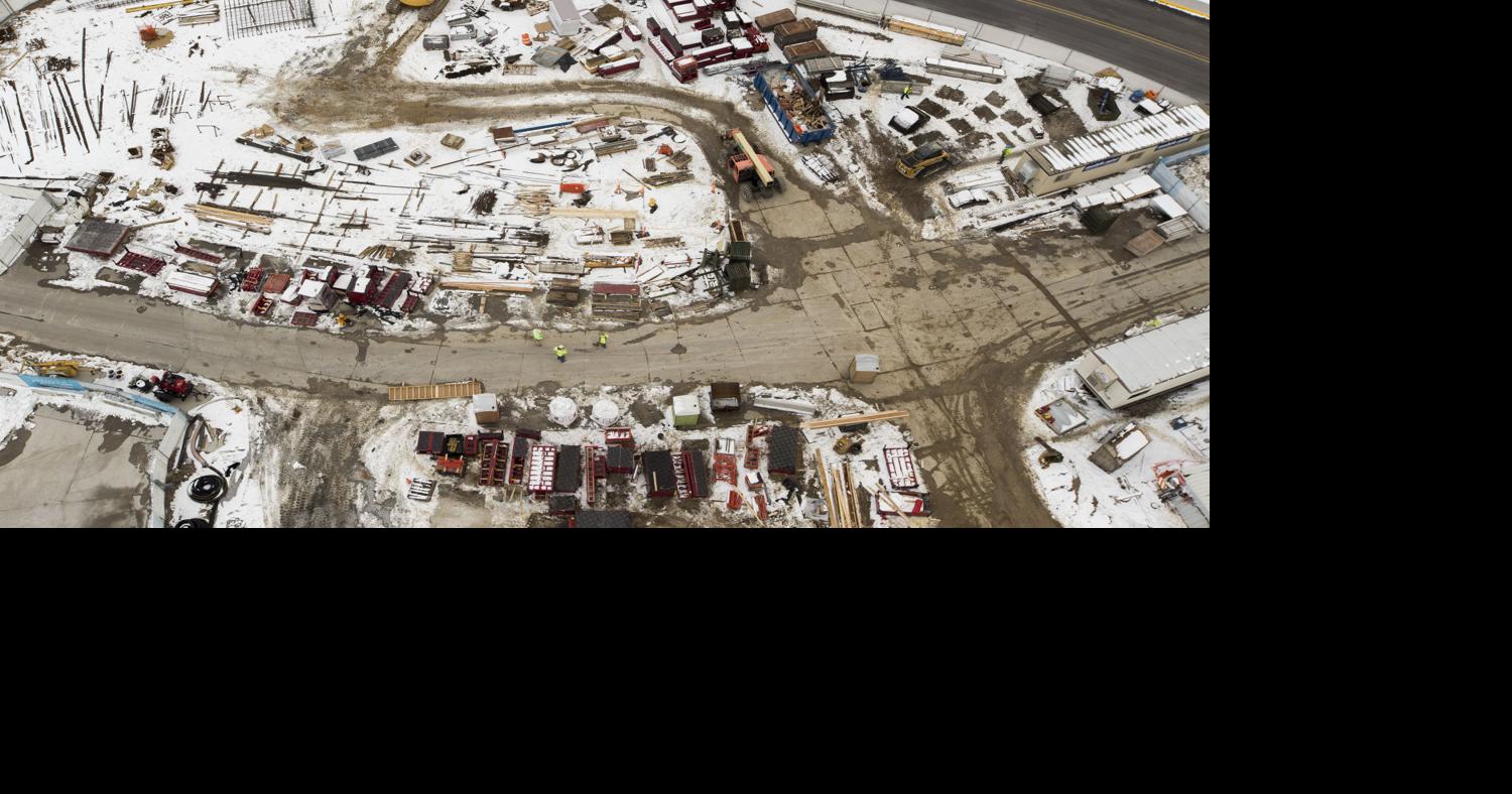 Photos: 180-feet above the new Genesis