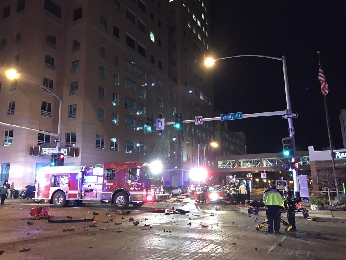 Traffic alert: Fatal crash at Brady, 2nd in Davenport