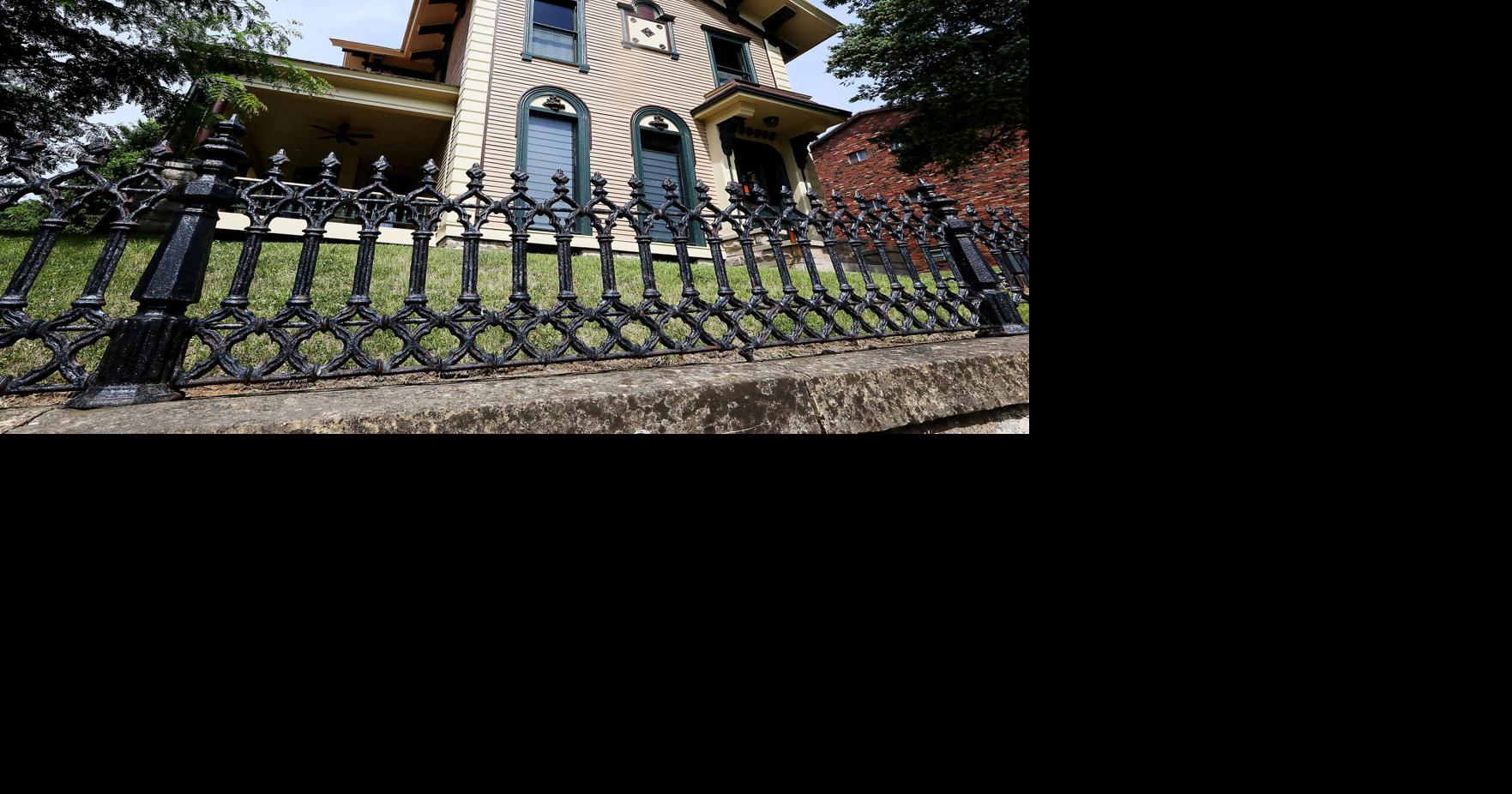 The Forrest house: Exterior ornamentation is exceptional