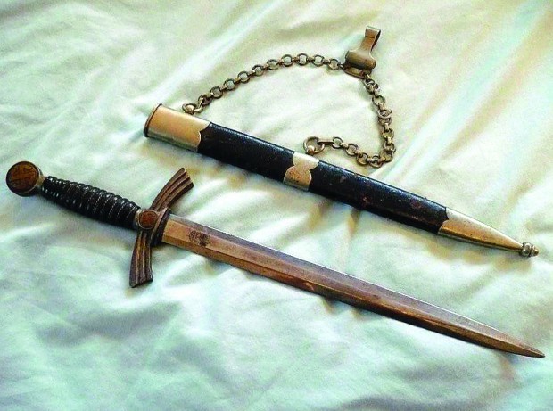 Ominous Nazi weapon a ceremonial piece