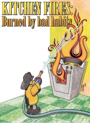 Kitchen fires: Burned by bad habits