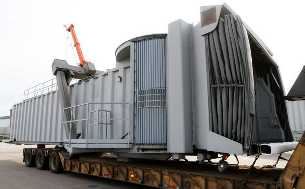 Q-C Airport updates its jet bridges