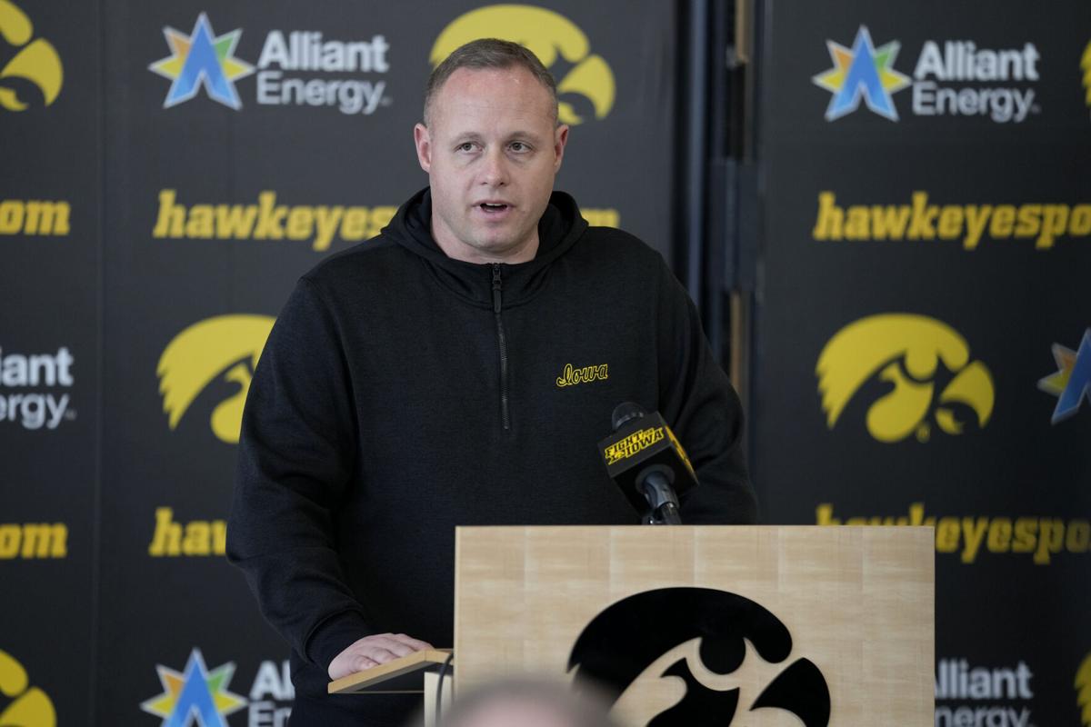 Iowa linebackers coach Seth Wallace happy where he is