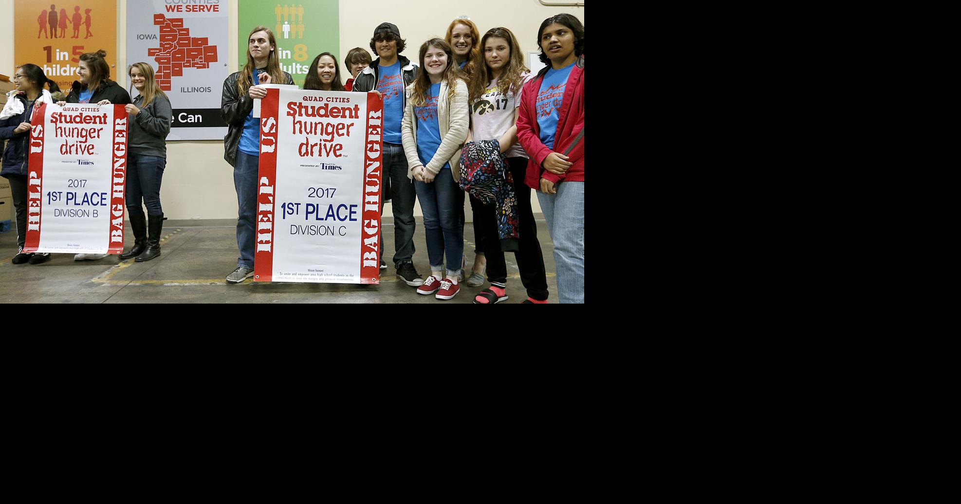 Student Hunger Drive 2017: Teens collect 424,845 pounds to feed hungry