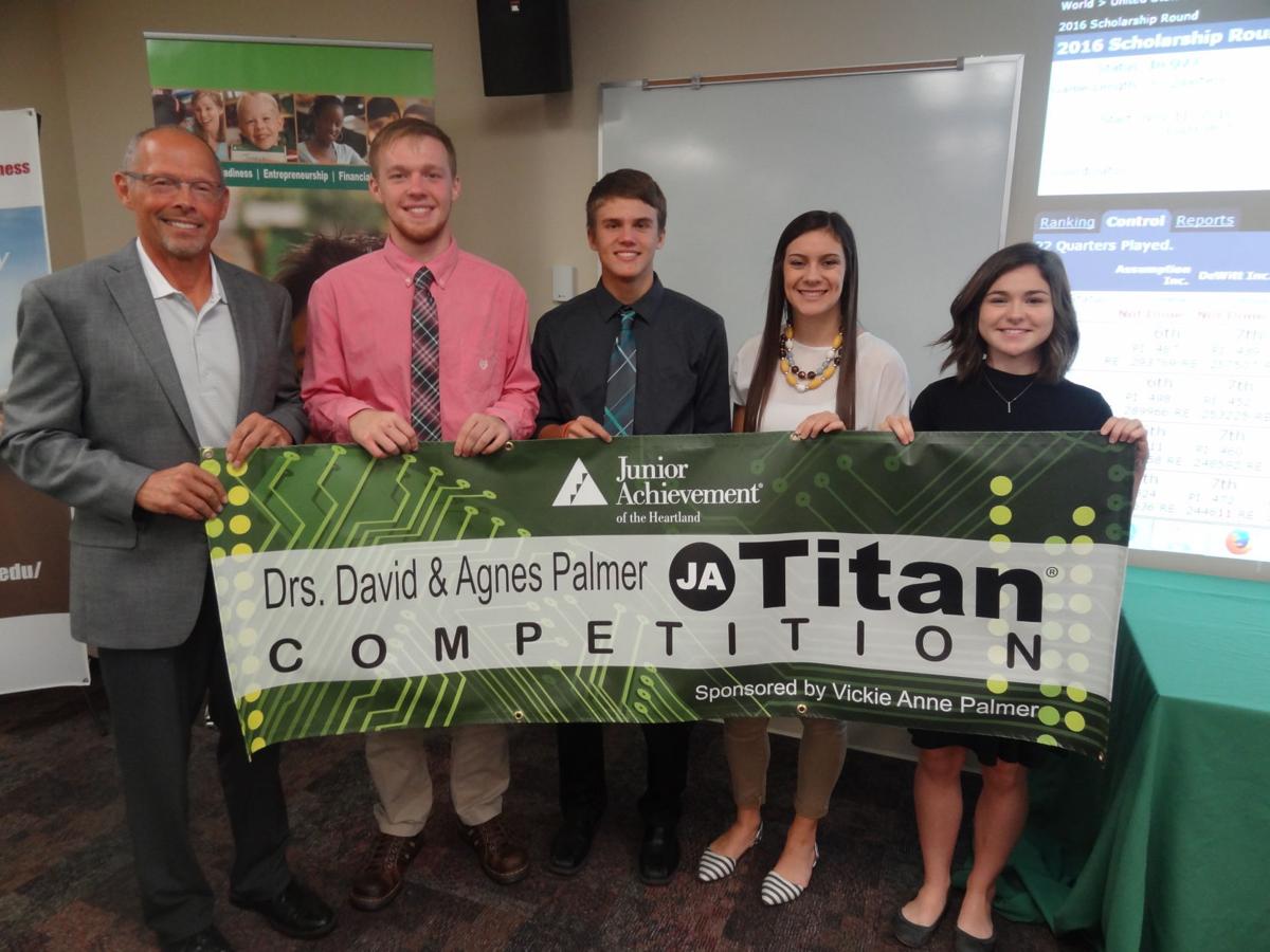 Mediapolis students win JA Titan contest