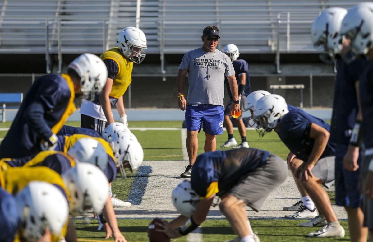 Photos: Pleasant Valley football practice