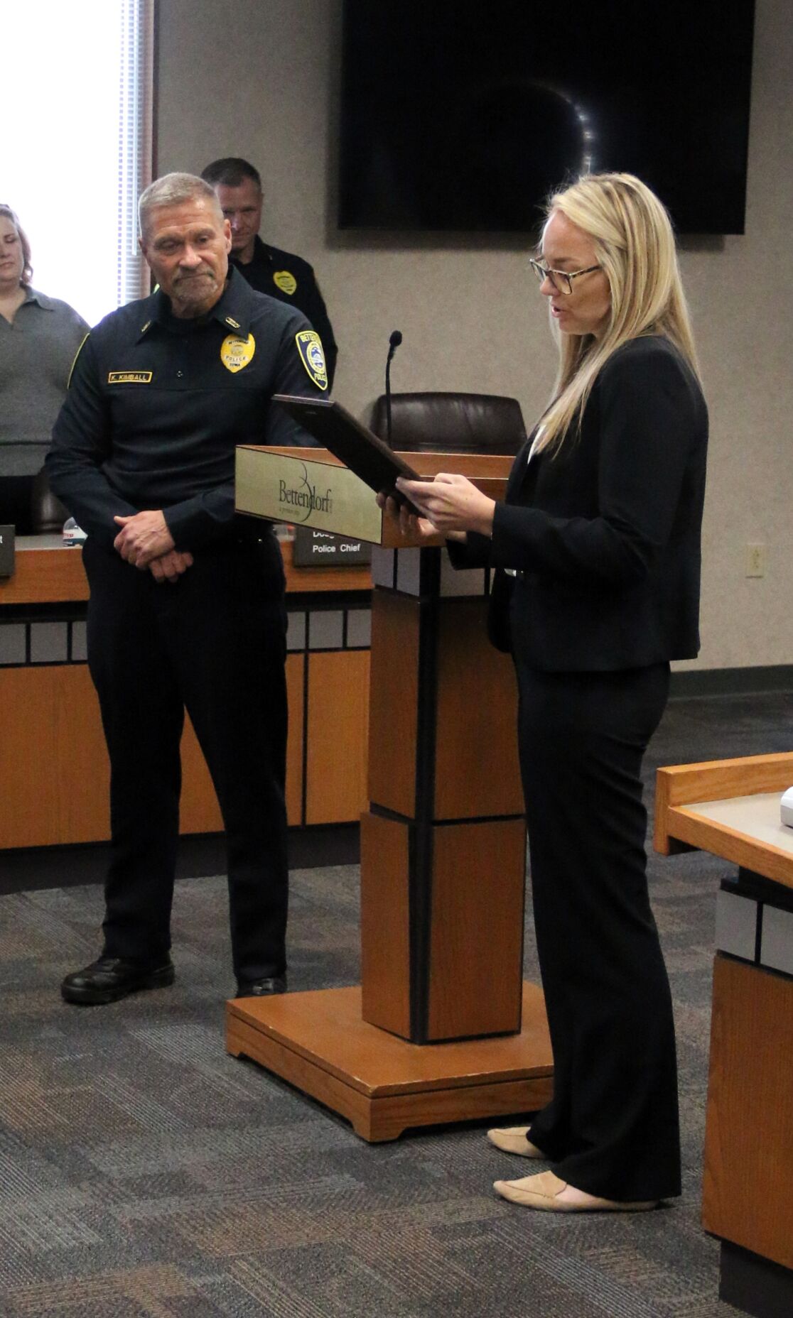 Retiring Bettendorf Police Chief Keith Kimball wraps up 35-year career