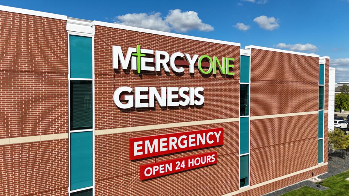 Hospital system rebrands as MercyOne Genesis after merger