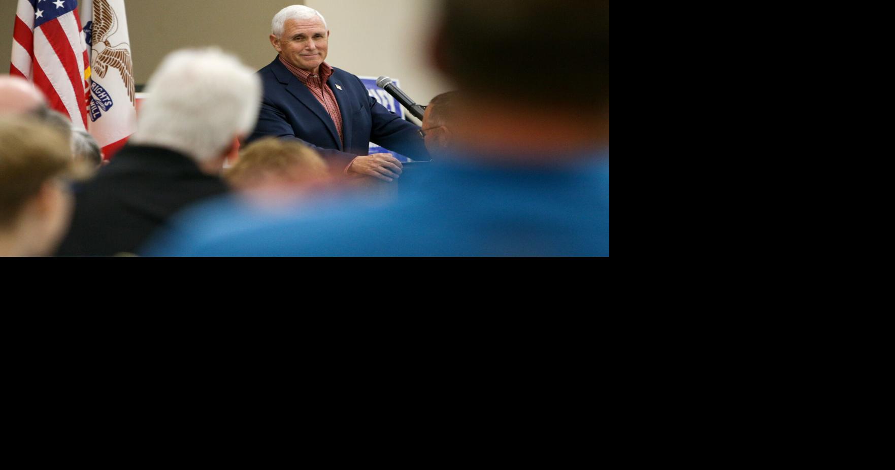 Pence in Iowa: Former VP to weigh presidential bid after new year