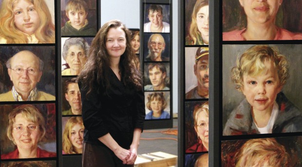 Artist Frantzen adds landscape murals to her acclaimed series