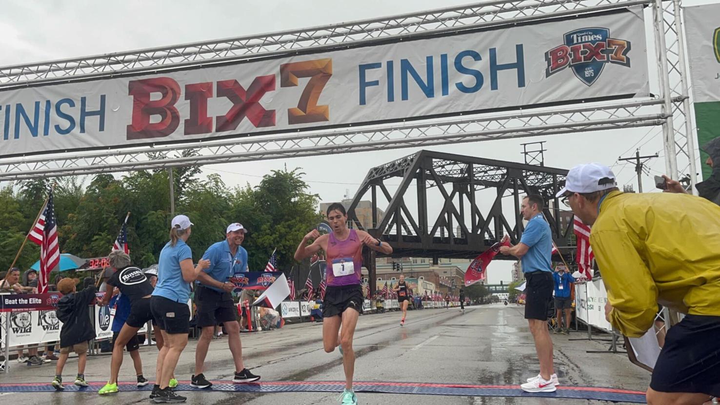 Maier, Chepkirui win 2025 Quad-City Times Bix 7