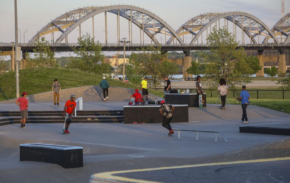 Photos: Davenport skatepark back in action | Local News | qctimes.com