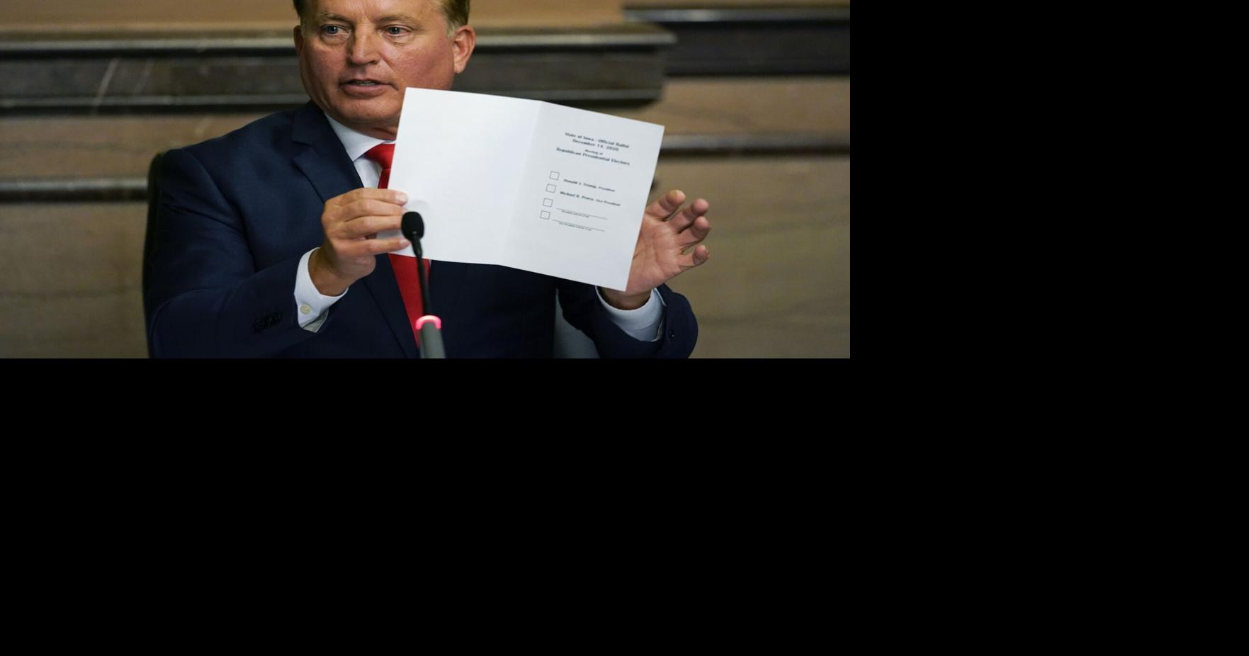 Iowa Secretary of State expresses concern over pause on federal ...