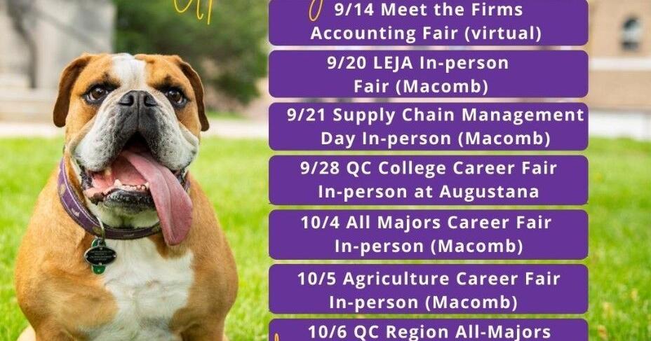 Western Illinois University to host fall career and internship fairs