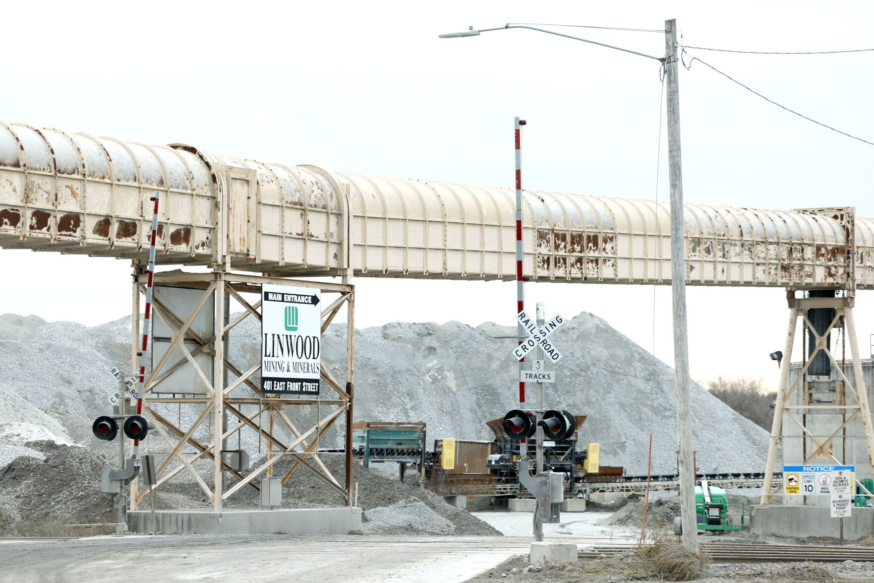 Gretchen Teske explains mining at Linwood Mining & Materials