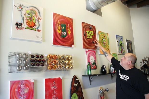 Bucktown artist John Willey’s work reflects his inspirations