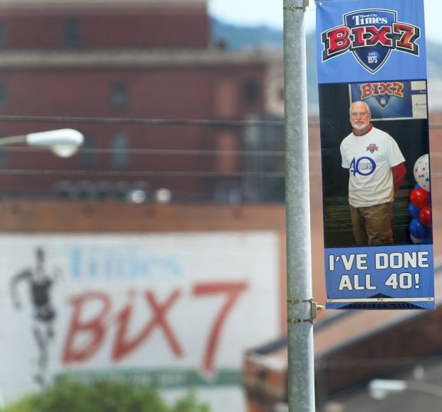 Banners around town recognize 40 years of Bix