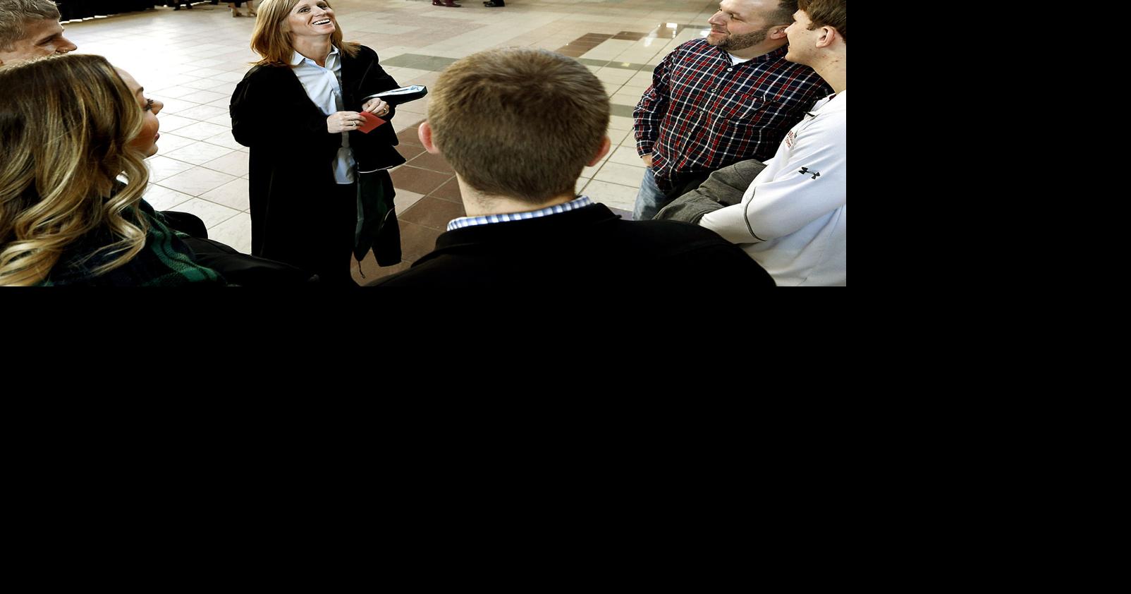 Mom, age 40, graduates SAU, her sons plan to follow career choice