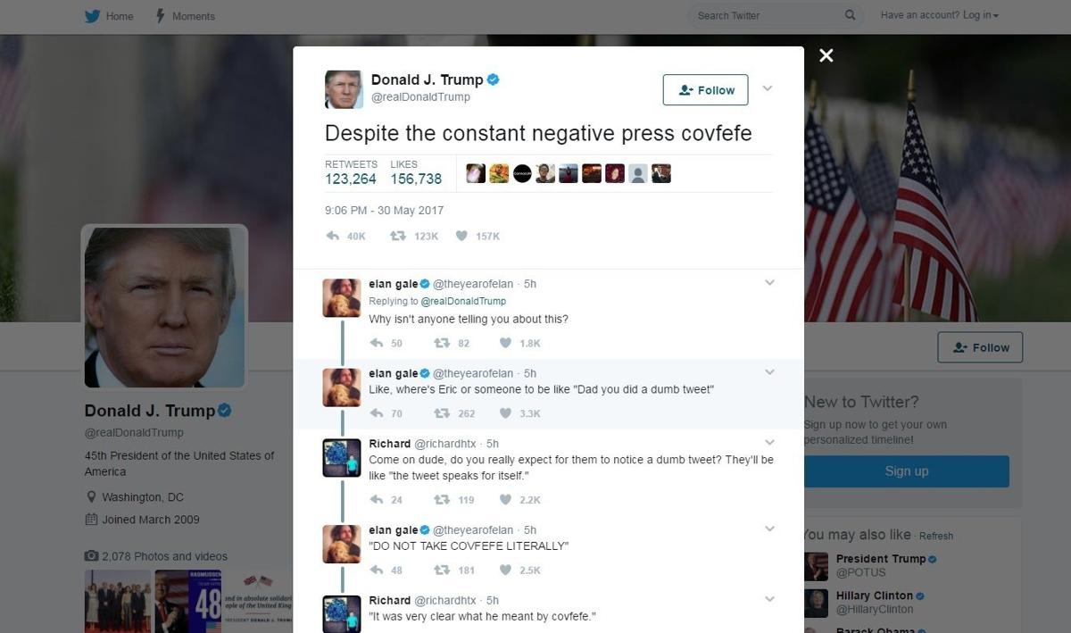 What does 'covfefe' mean? Social media rushes to define Trump's typo