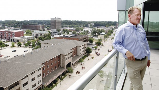 Completion of Moline Kone Centre creates new view from top