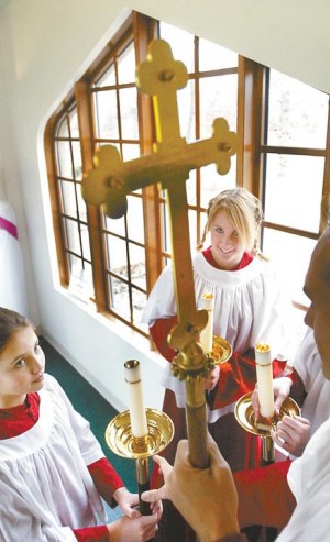 Busy day for clergy; Churches ready for double duty