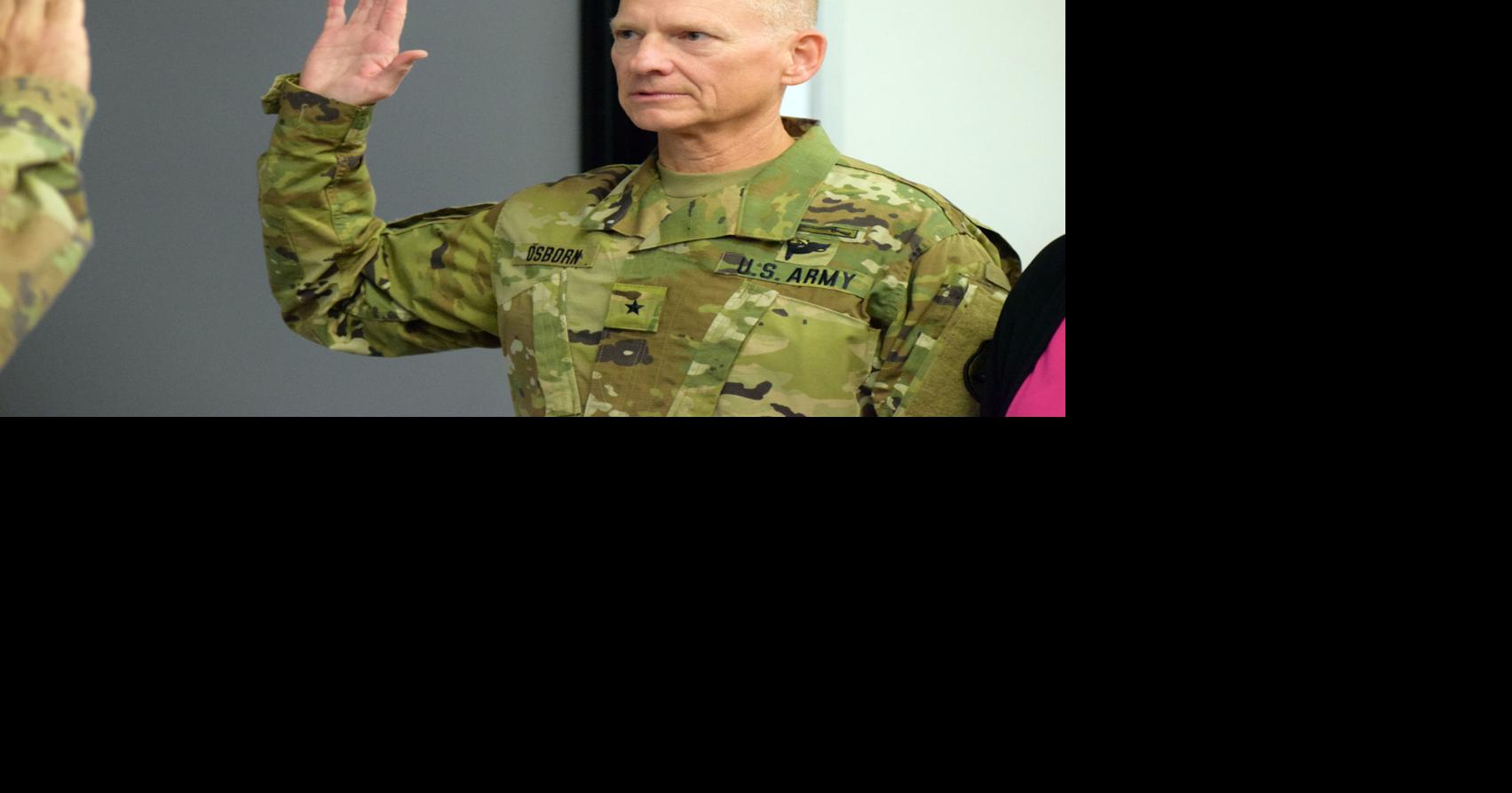 Who's in the news? Brigadier Gen. Stephen E. Osborn