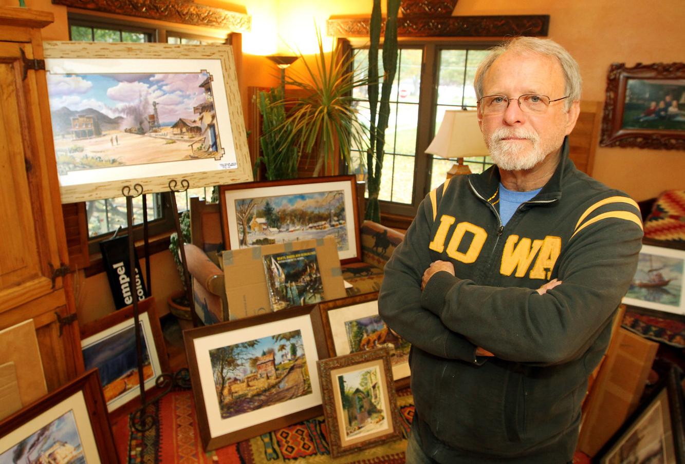 Davenport watercolor artist Tom Hempel reflects on four decades of work