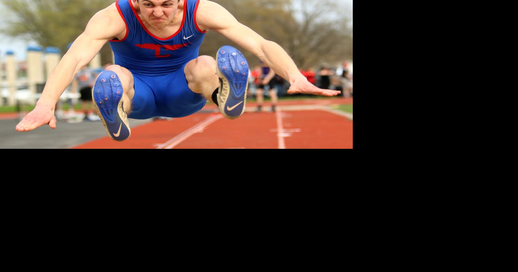 Focused Kurth records state-best long jump and wins 100 at Jesse Day