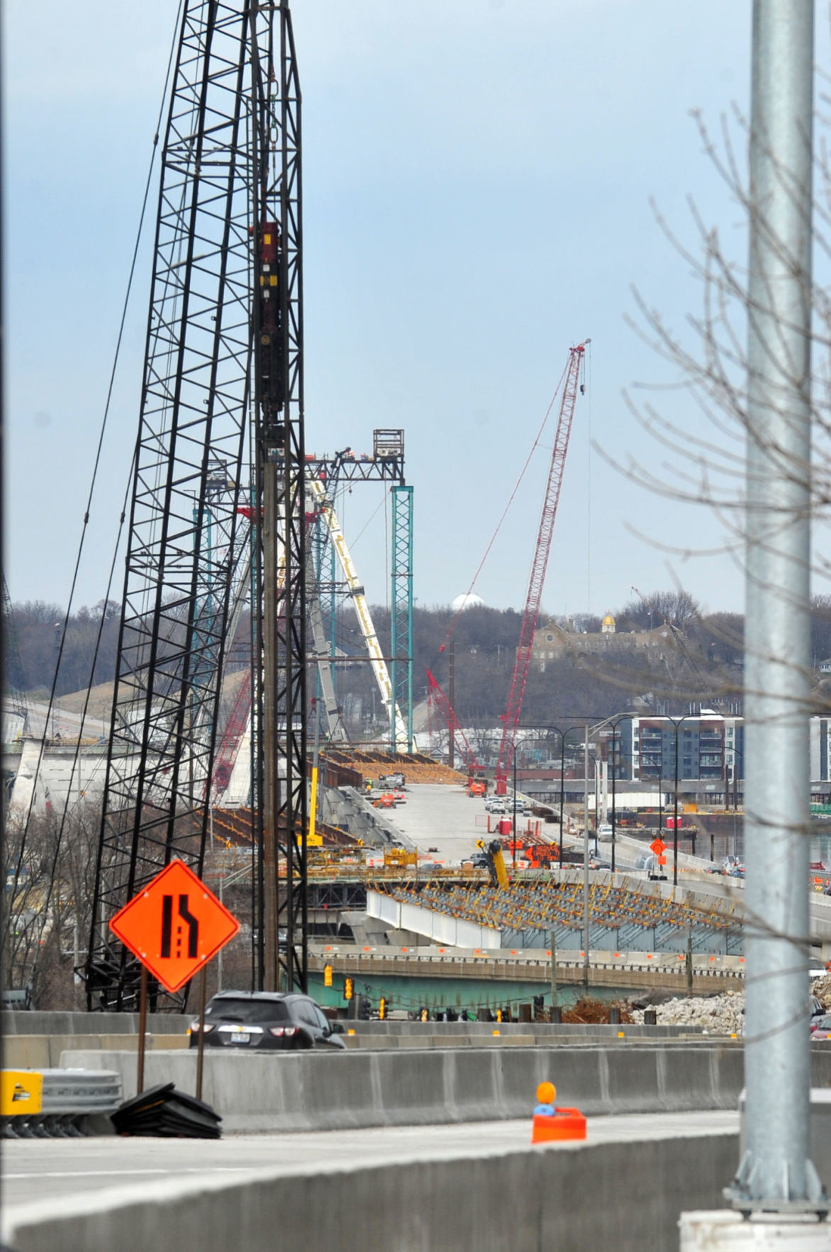 I-74 bridge: Work begins on second arch over the Mississippi River in ...