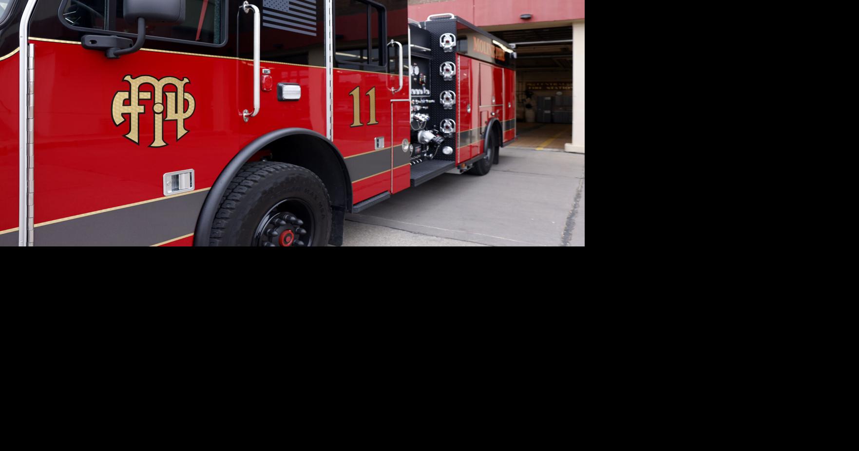 Moline Fire Department responds to Monday evening fire