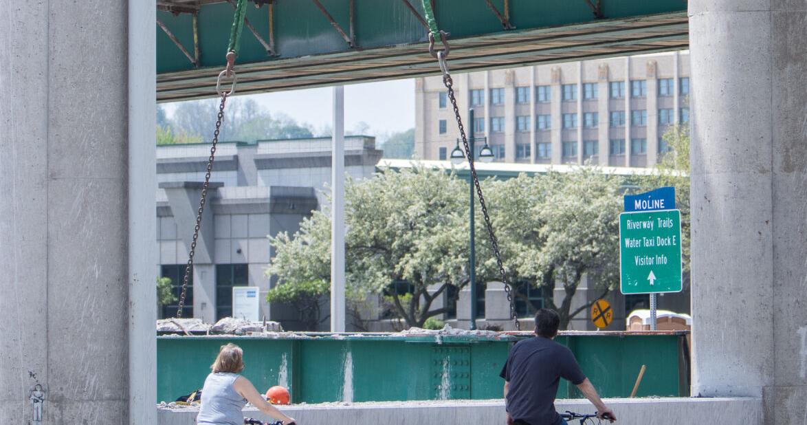 ICKES: Demo of I-74 bridge reveals long-dark riverfront in Moline