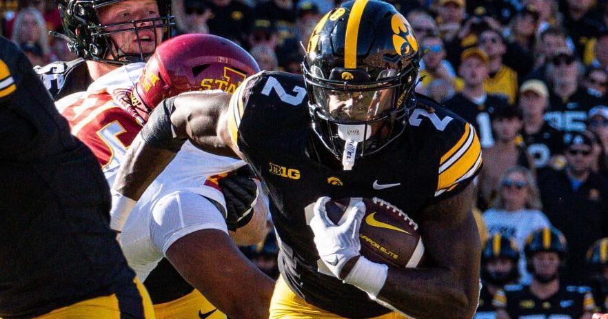 Iowa OC explains Kaleb Johnson's rise to nation’s top rusher