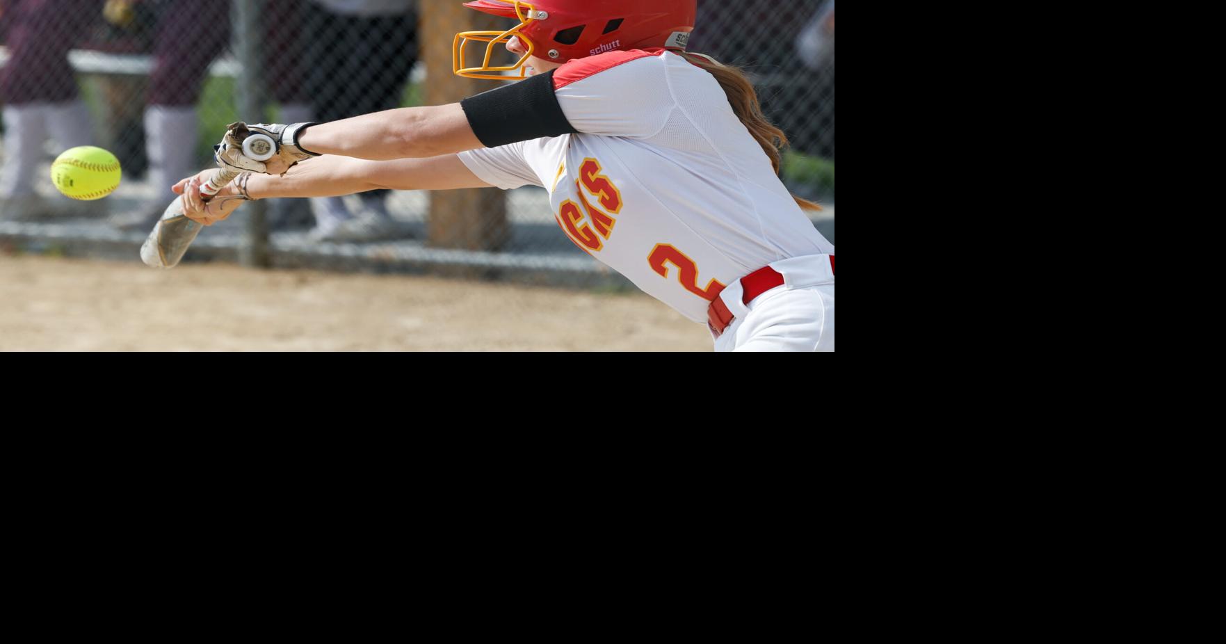Prep softball: Rocks cash in on bases loaded chances late, upend Maroons