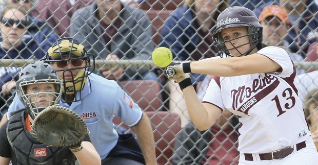 Softball: Moline gets best of UT again in regional final