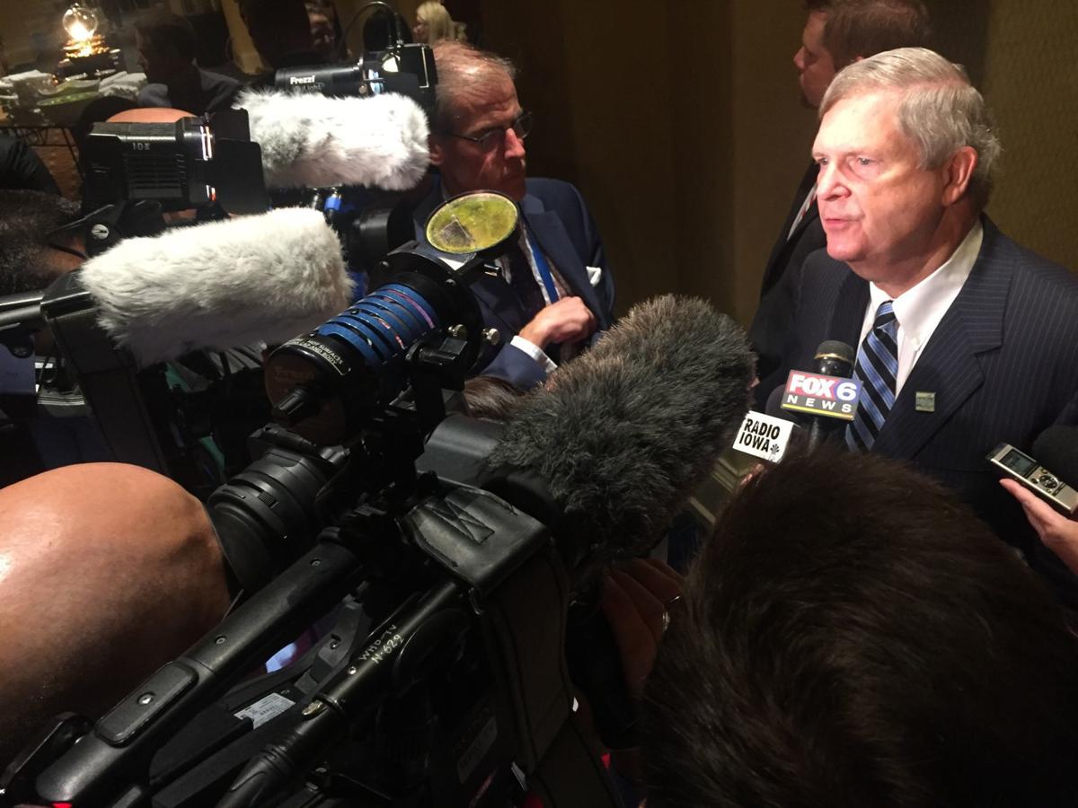 Third Obama term is a good pitch, Vilsack says