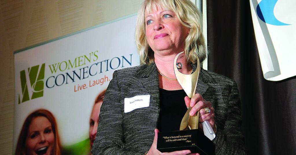 Roberts named 2012 Athena recipient