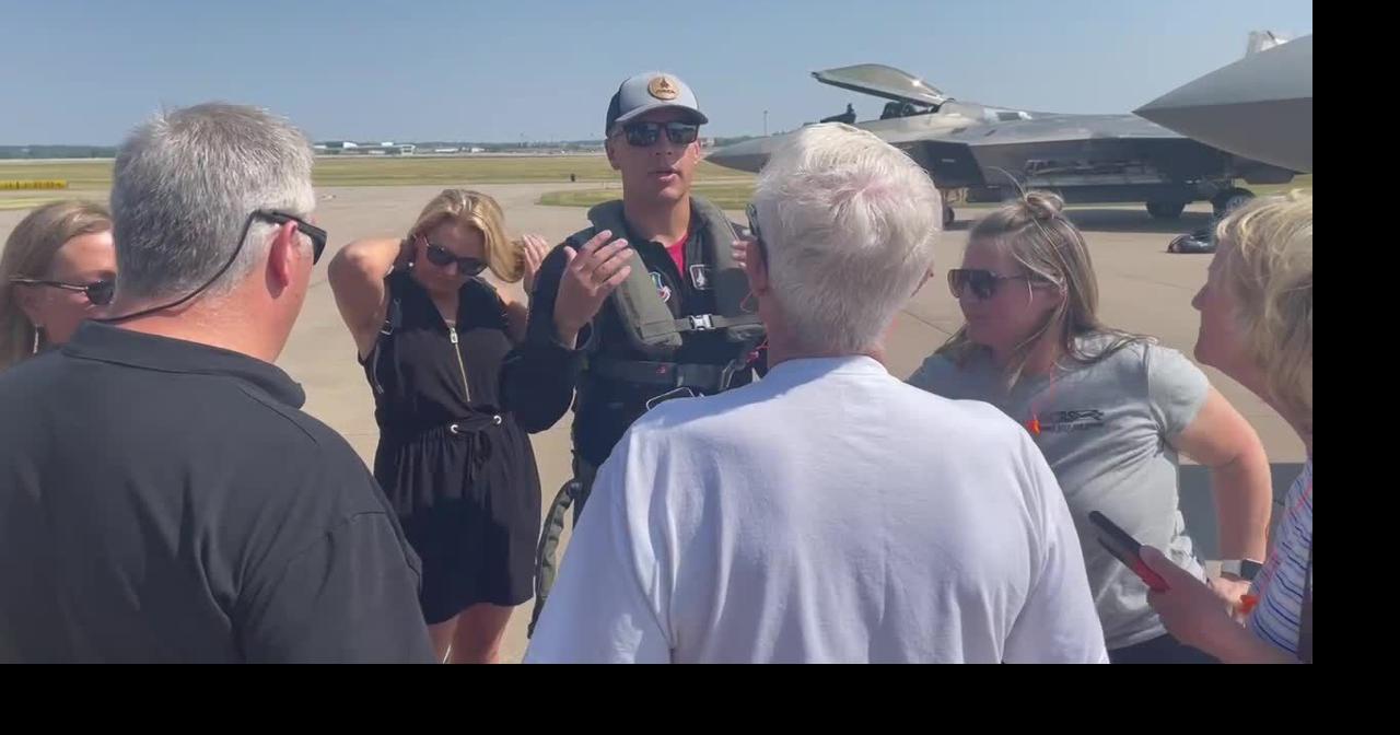 Davenport resident Sam Larson greeted by family and friends after ...