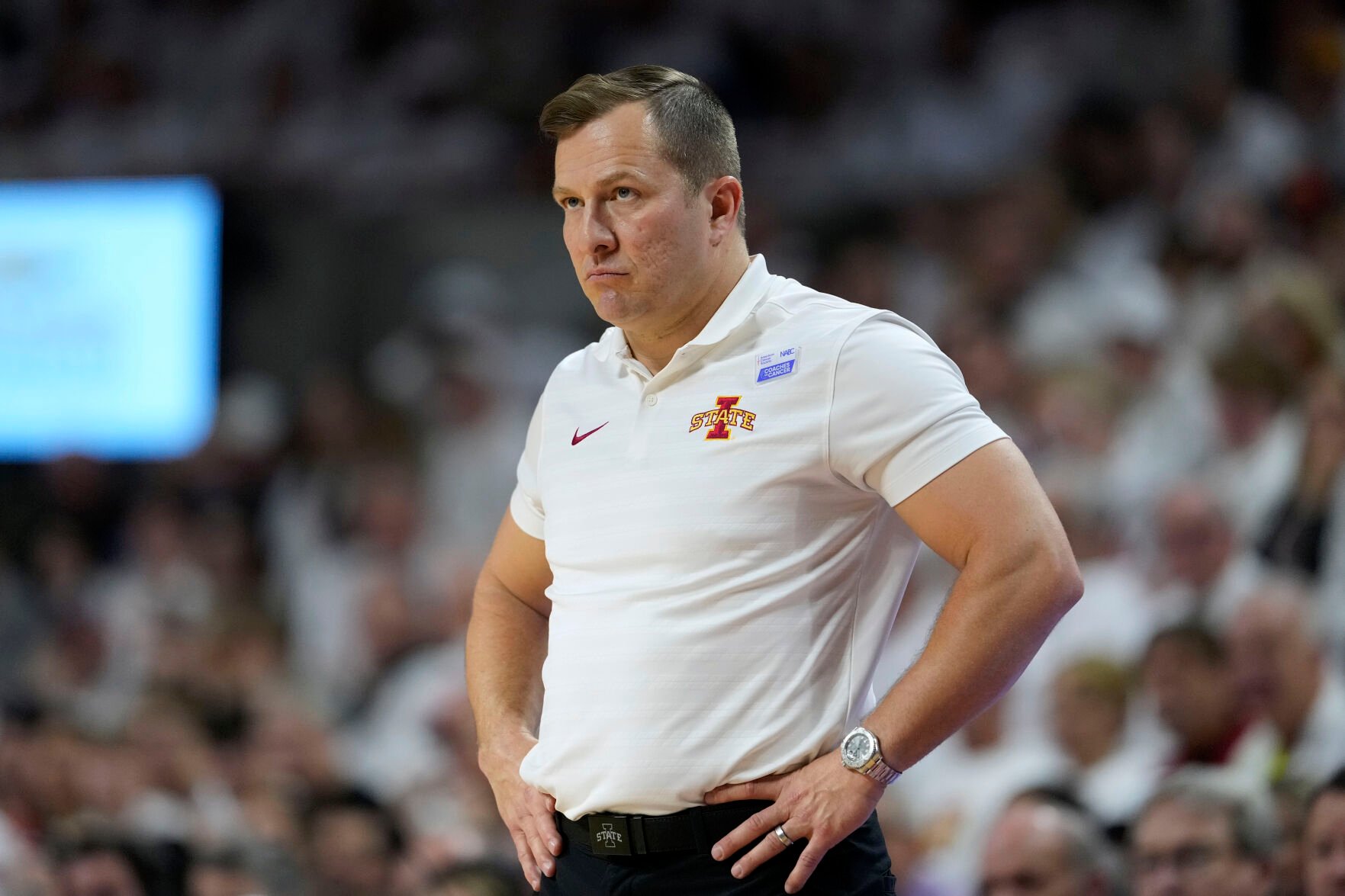 TJ Otzelberger previews Kansas, matchup with Darryn Peterson