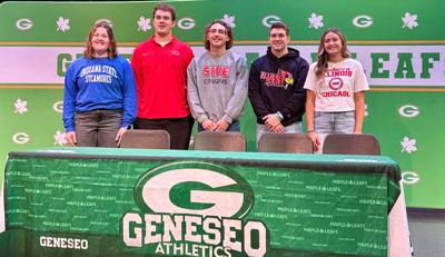PREP SPORTS: Geneseo standouts ink commitments